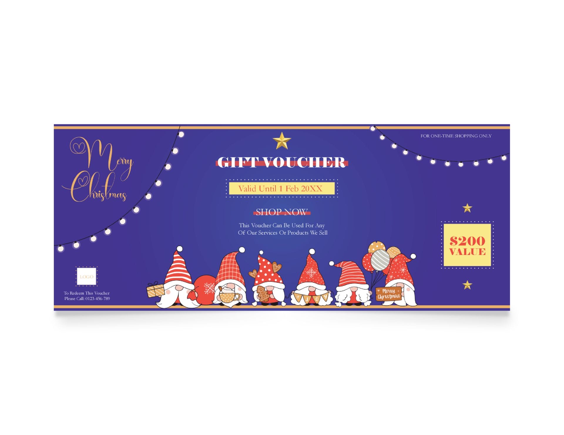 Free Gift Voucher Templates to Edit & Print - WordLayouts