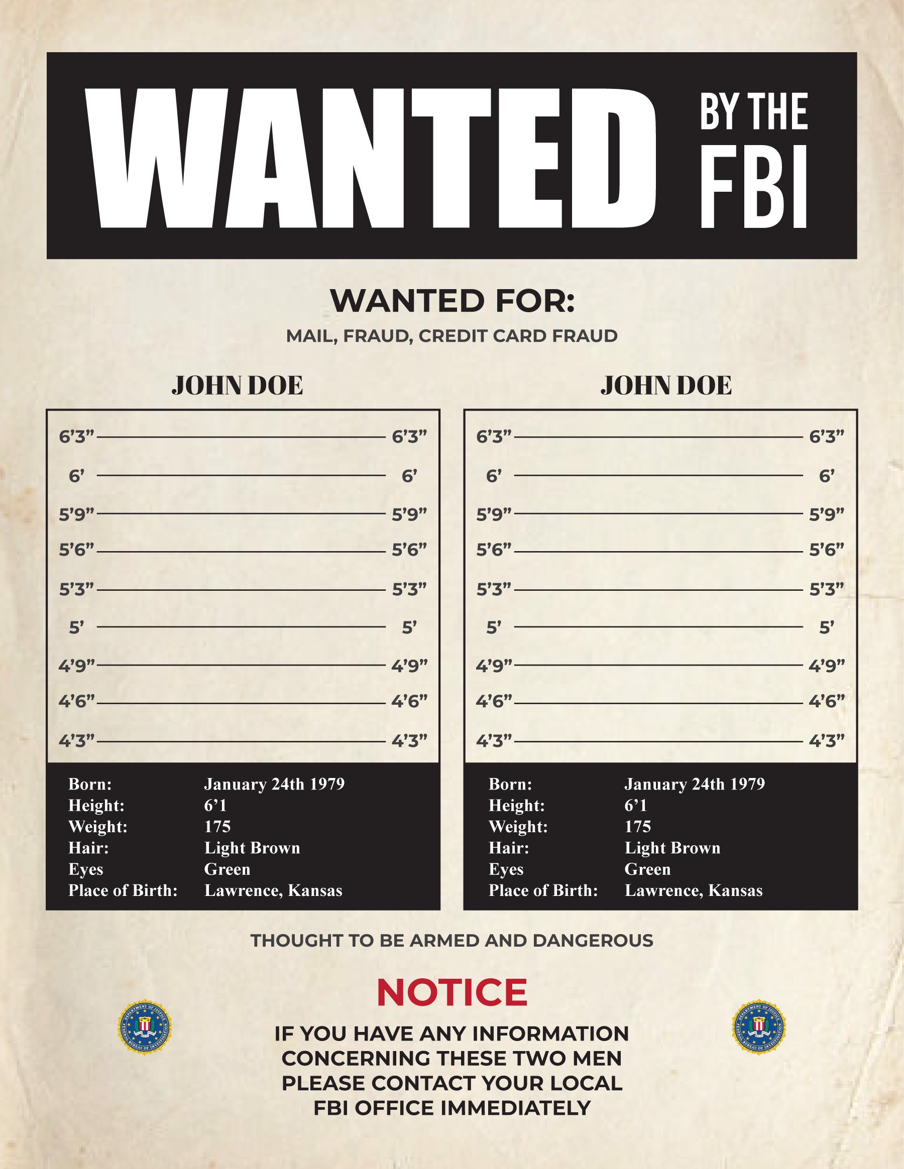 Vintage Wanted Poster - WordLayouts Vintage Wanted Poster - WordLayouts