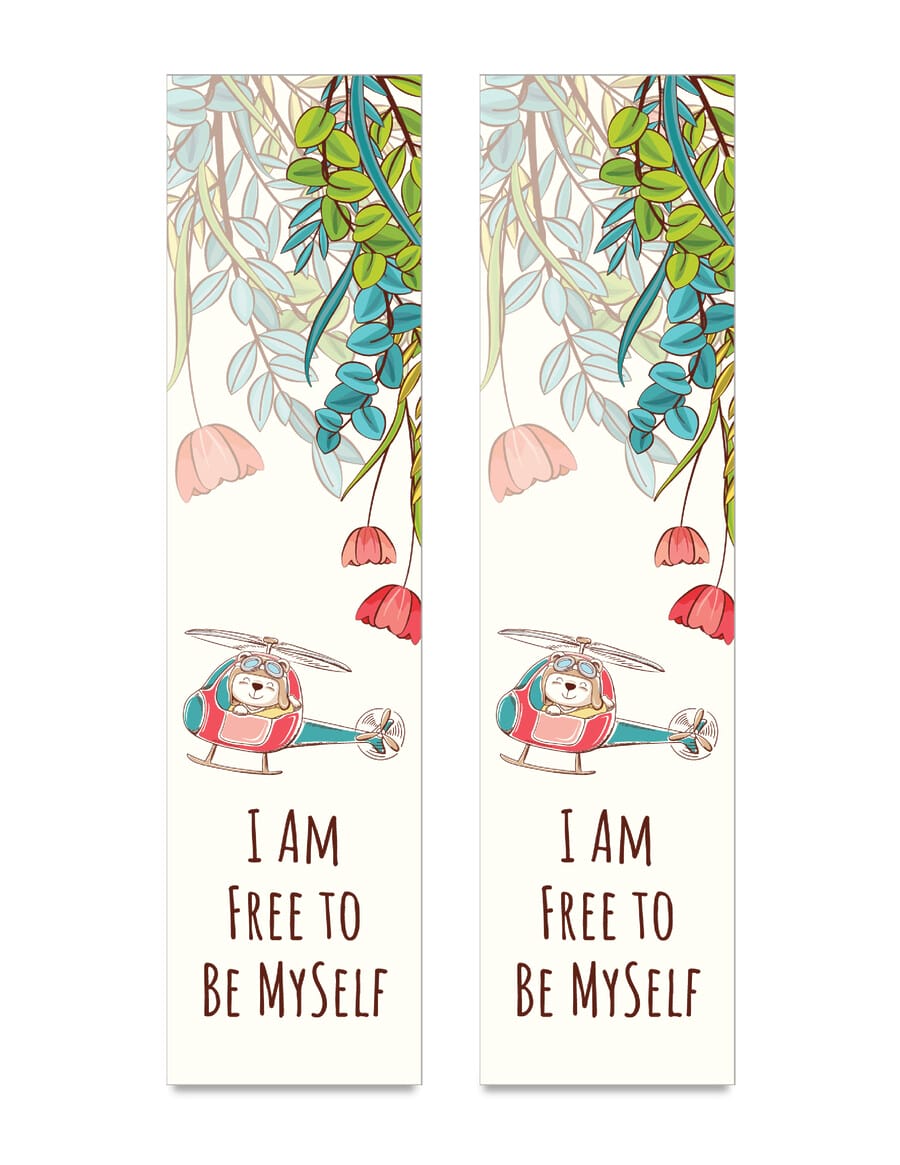 Free Stylish Bookmark Templates (Edit & Printable)