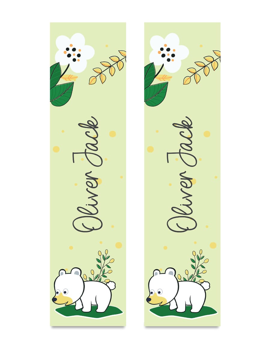 Free Stylish Bookmark Templates (Edit & Printable)