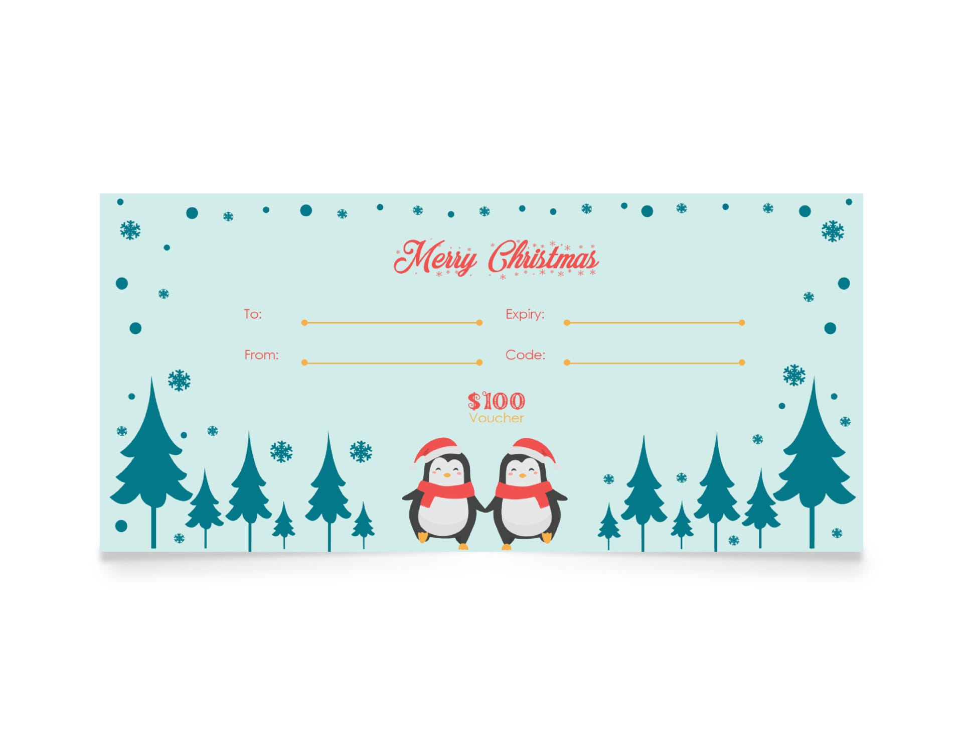 Free Gift Voucher Templates to Edit & Print - WordLayouts