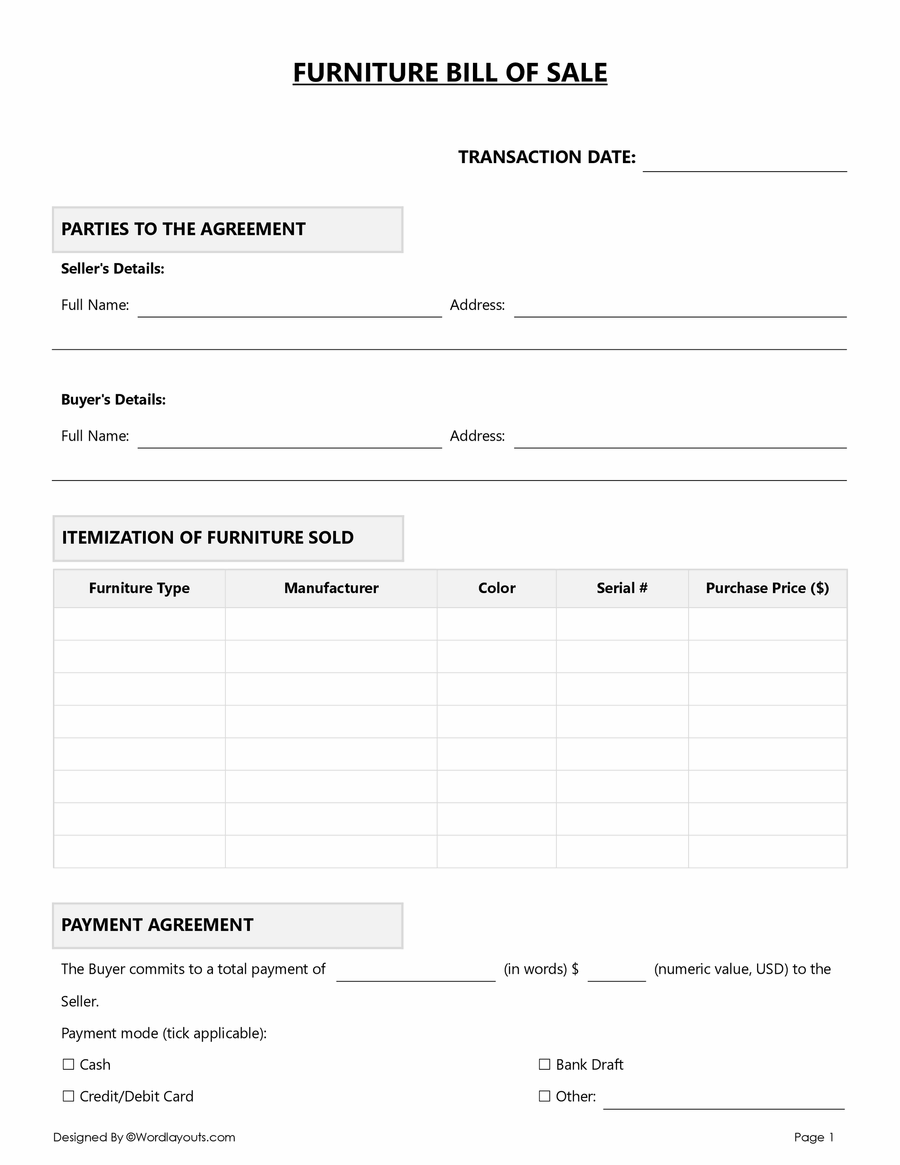 Hold Harmless Agreement Template - WordLayouts