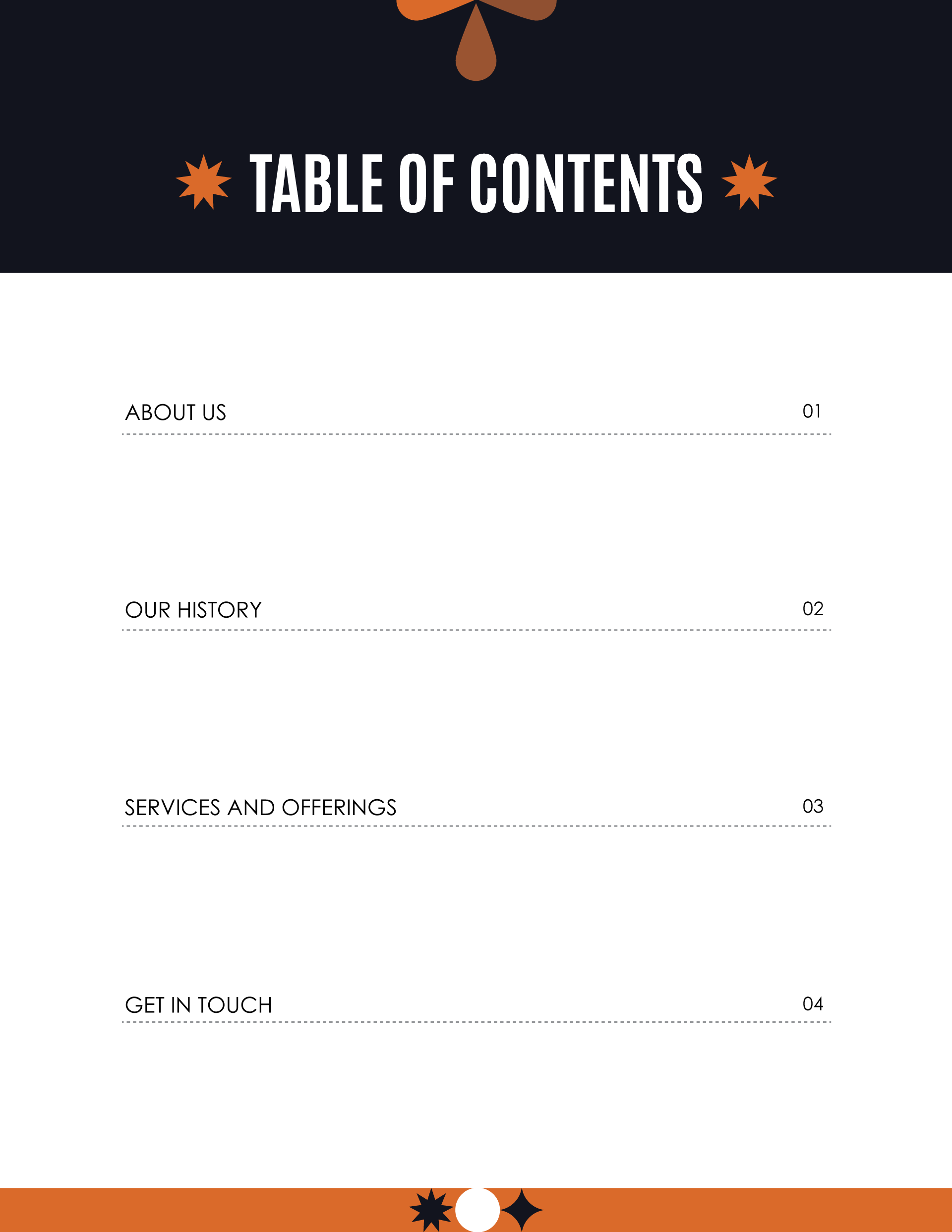 Elegant Hospitality & Tourism Company Profile Template - WordLayouts