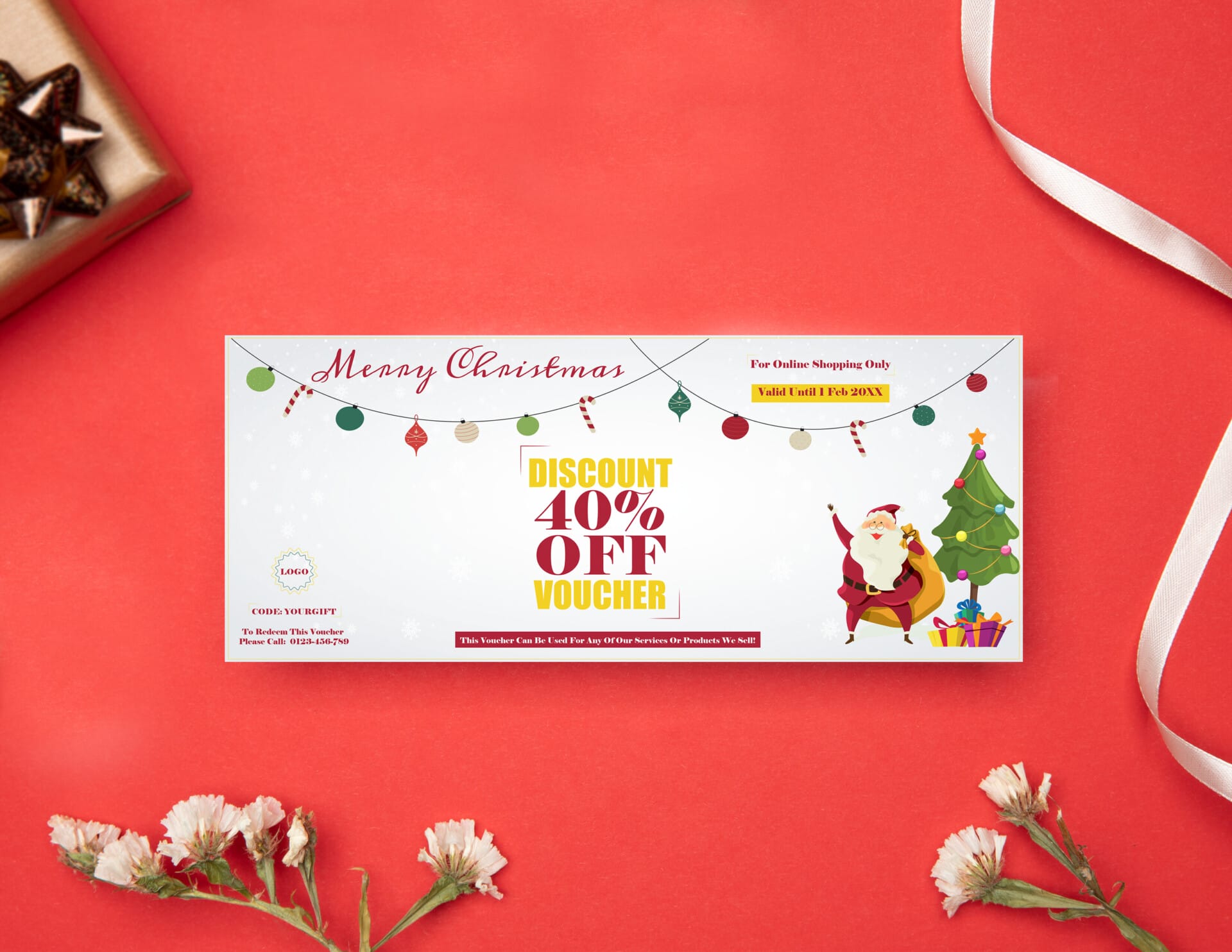 Free Gift Voucher Templates to Edit & Print - WordLayouts