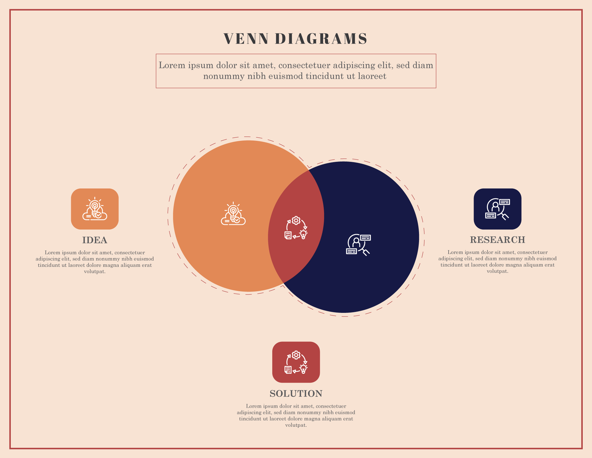 Modern Two-Set Venn Diagram Template - WordLayouts Modern Two-Set Venn Diagram Template - WordLayouts
