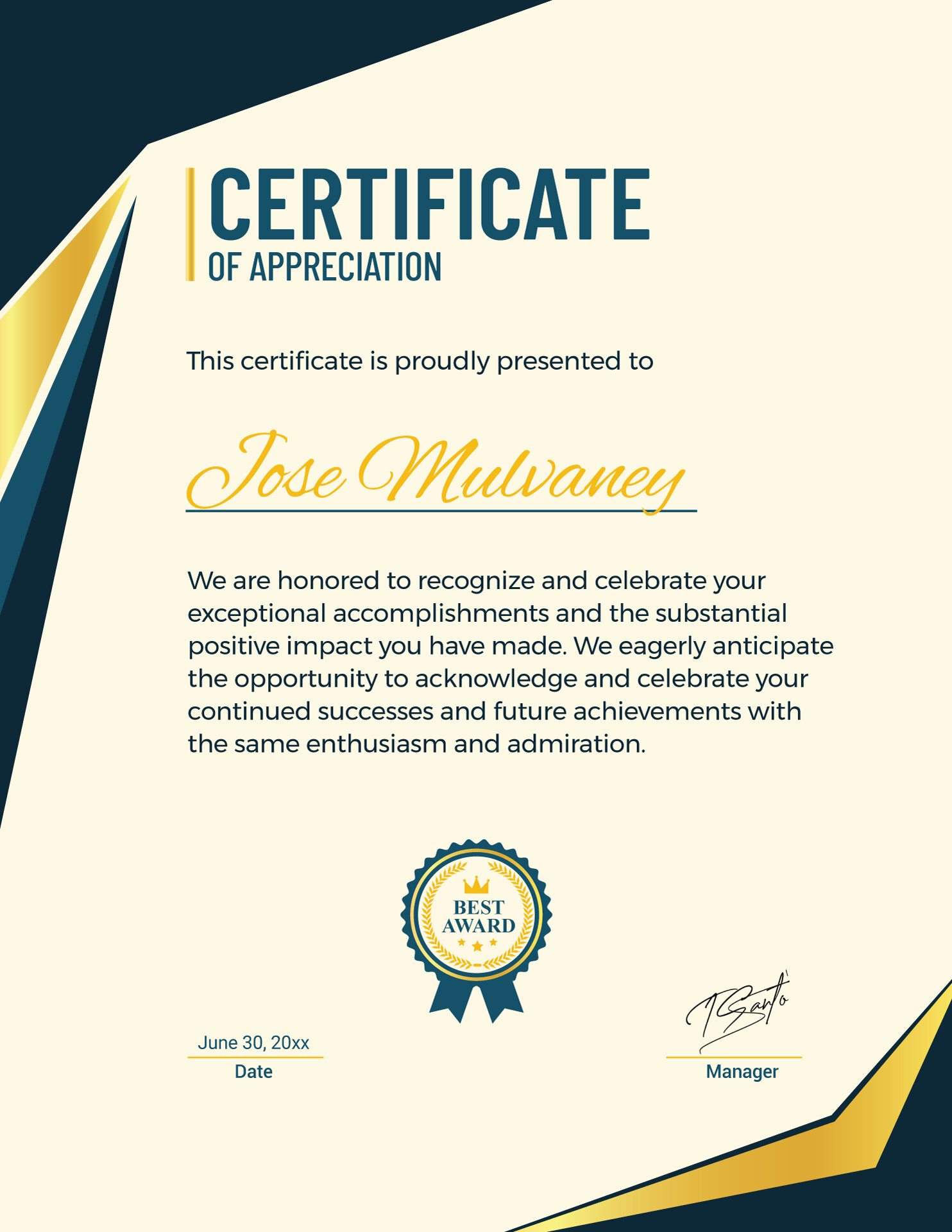Commitment Award Template (Portrait) - WordLayouts Commitment Award Template (Portrait) - WordLayouts