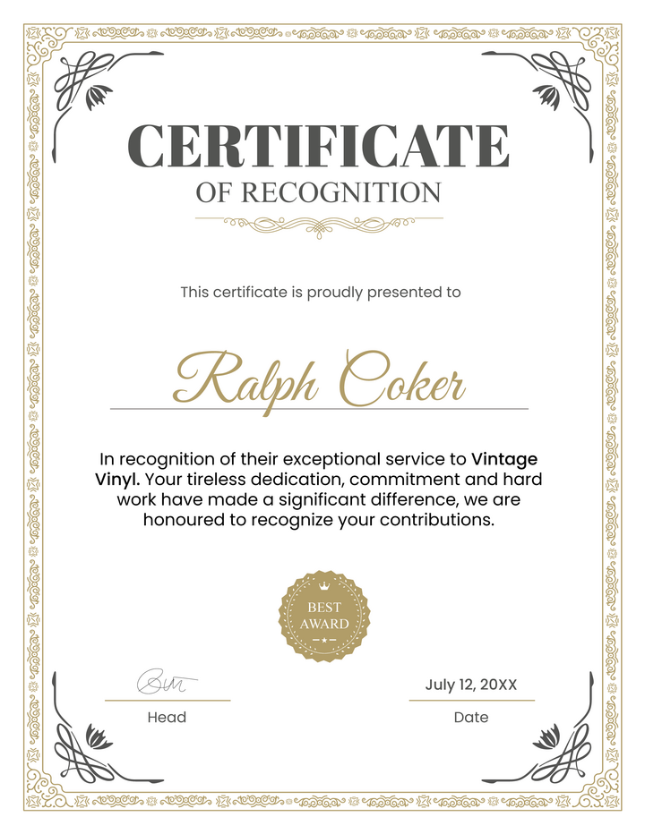 Classic Performance Appreciation Award Template (Landscape) - WordLayouts Classic Performance Appreciation Award Template (Landscape) - WordLayouts
