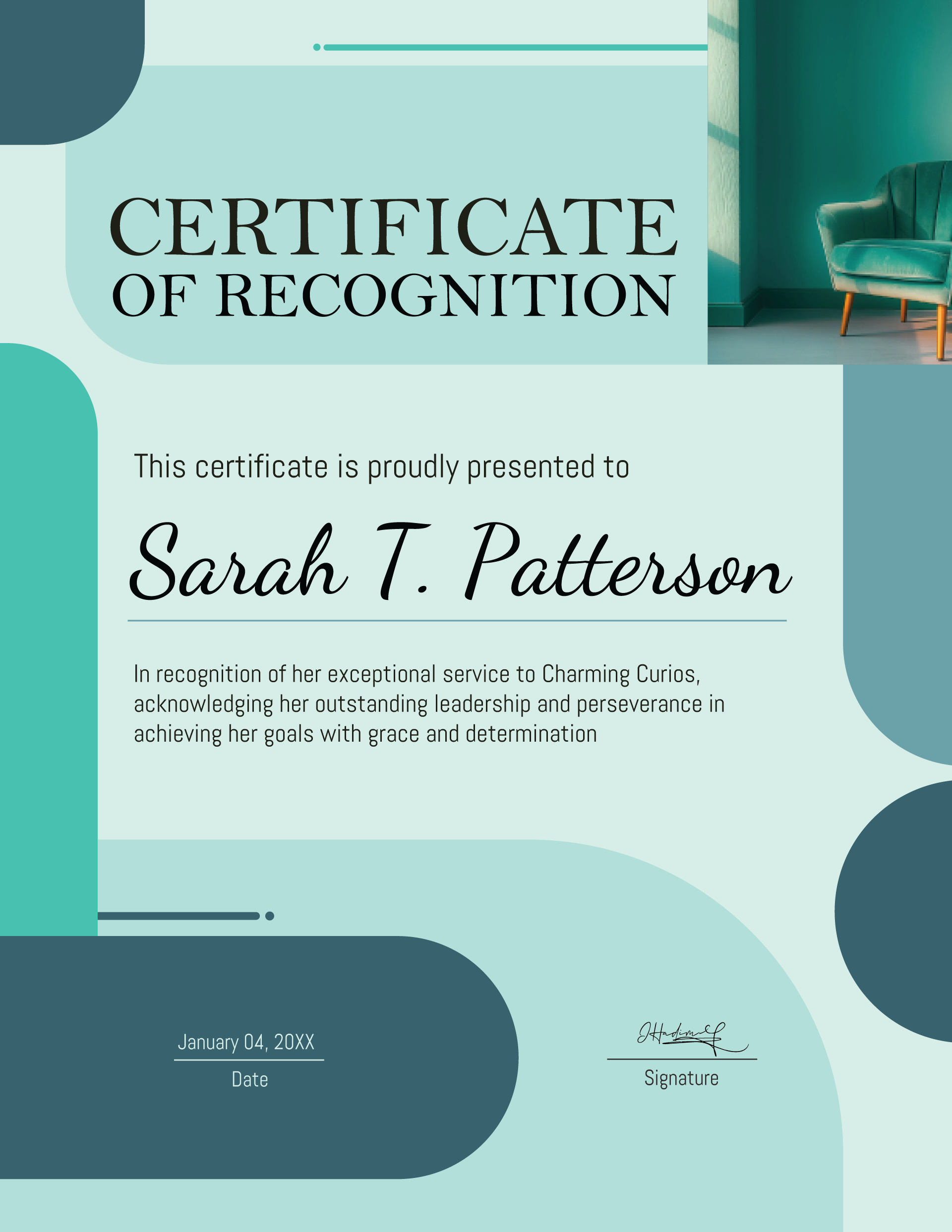 Aqua Lumina Excellence Award Certificate Template (Portrait) - WordLayouts Aqua Lumina Excellence Award Certificate Template (Portrait) - WordLayouts
