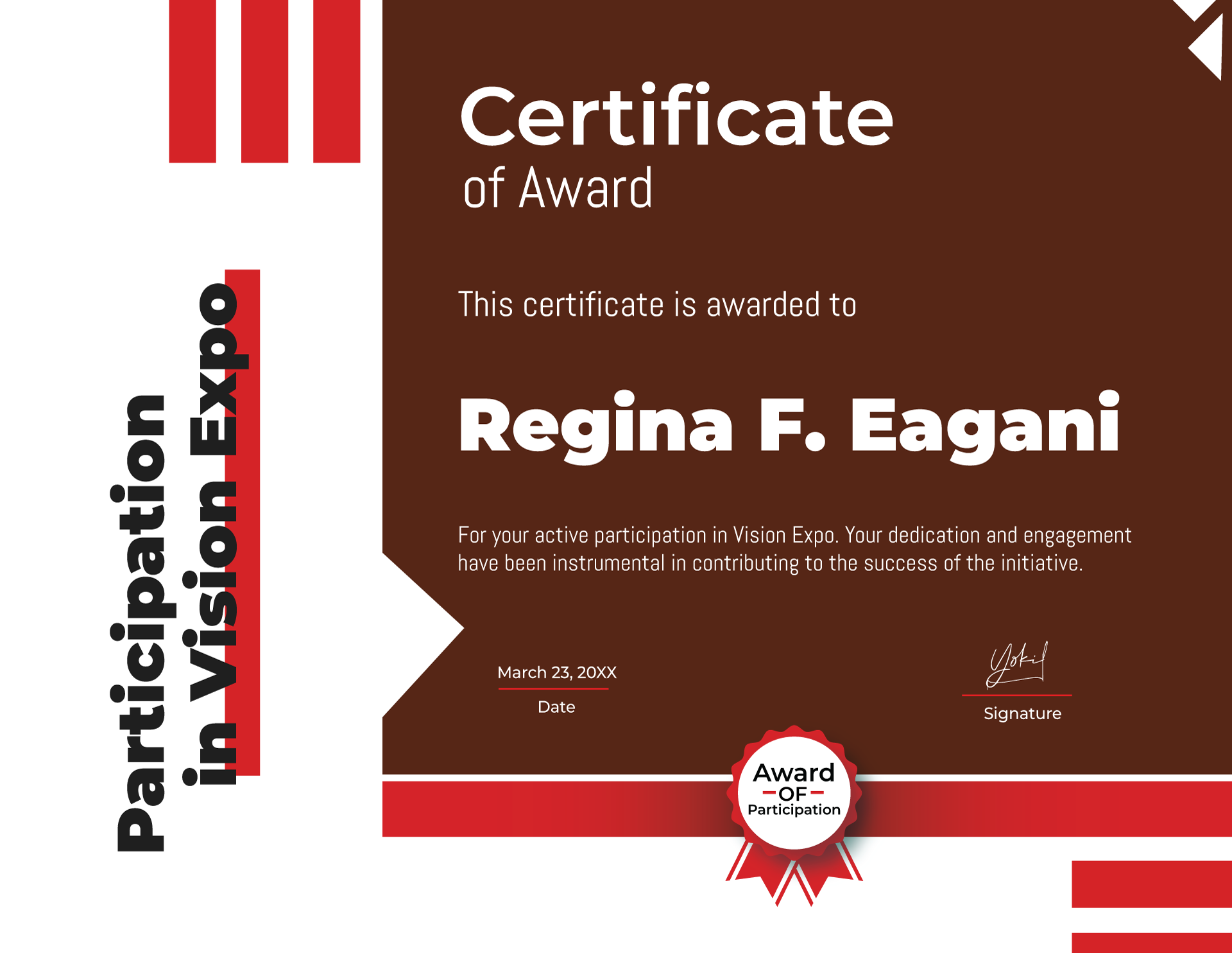 Radiant Precision Appreciation Award Certificate Template (Landscape ... Radiant Precision Appreciation Award Certificate Template (Landscape ...