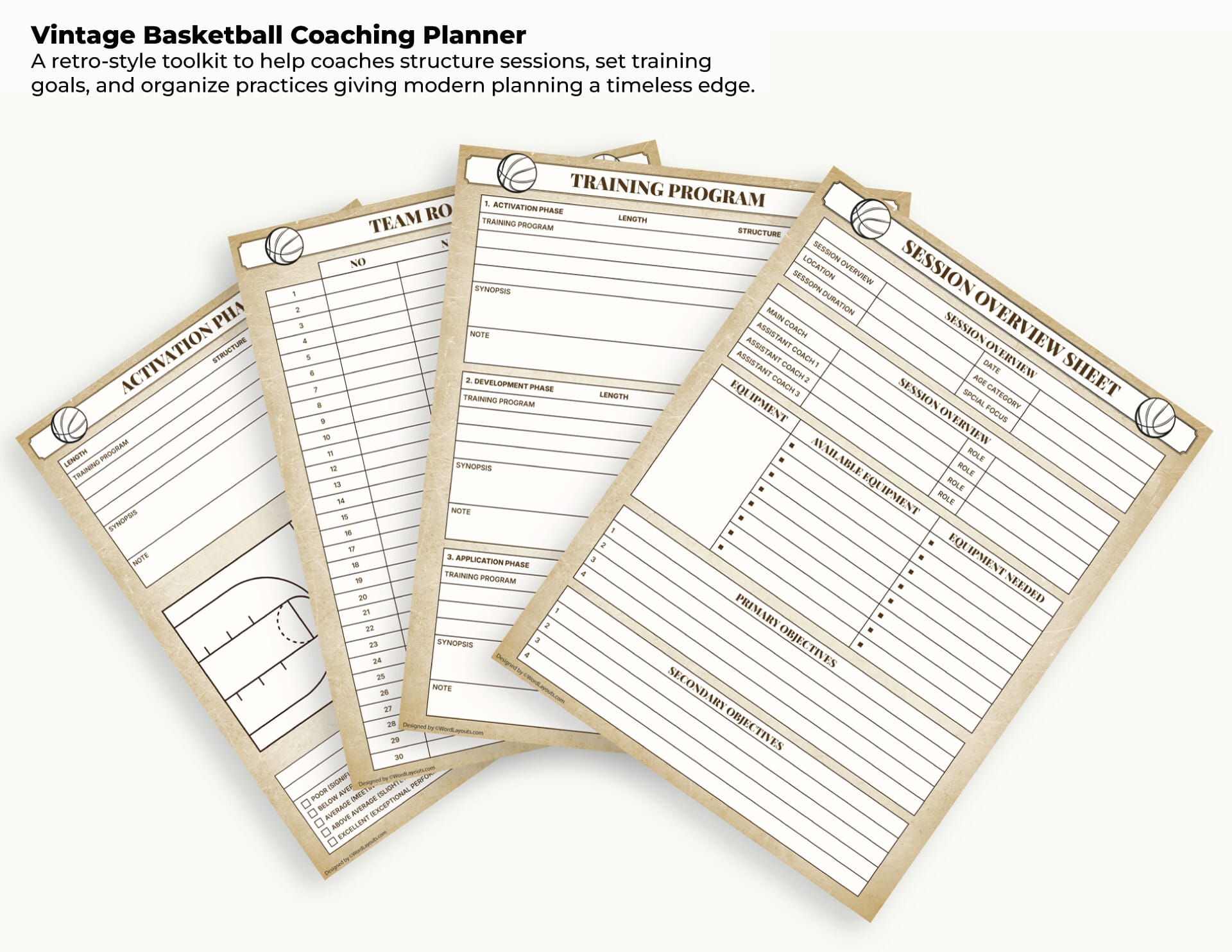 Basketball Score Sheets - Free & Print-Ready