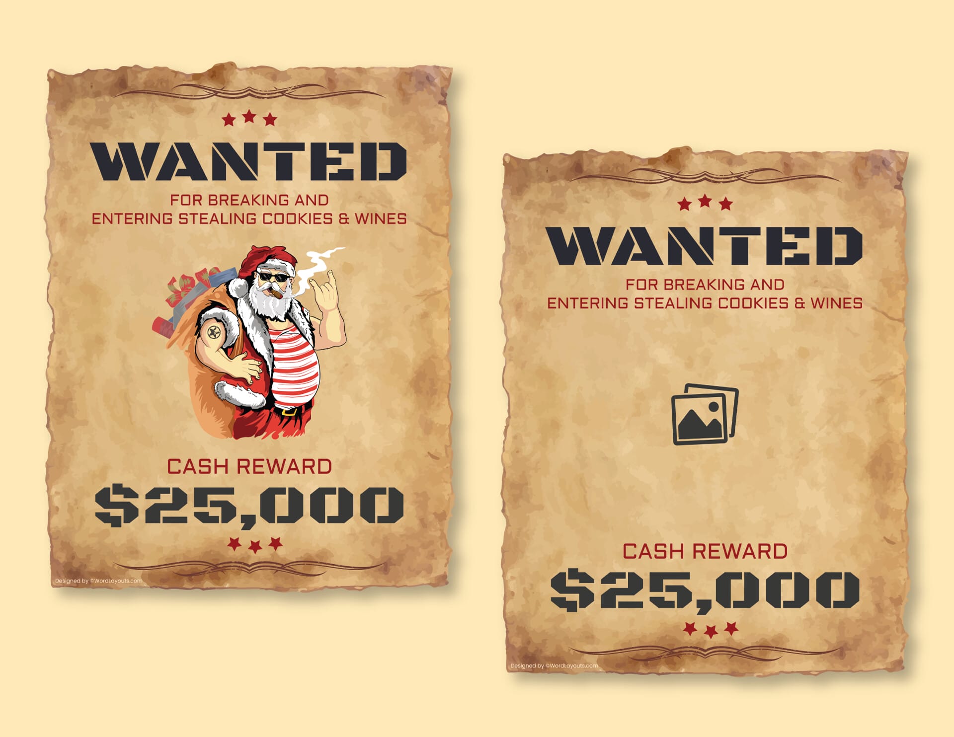 Free Wanted Poster Templates (GDocs, Adobe, Word)